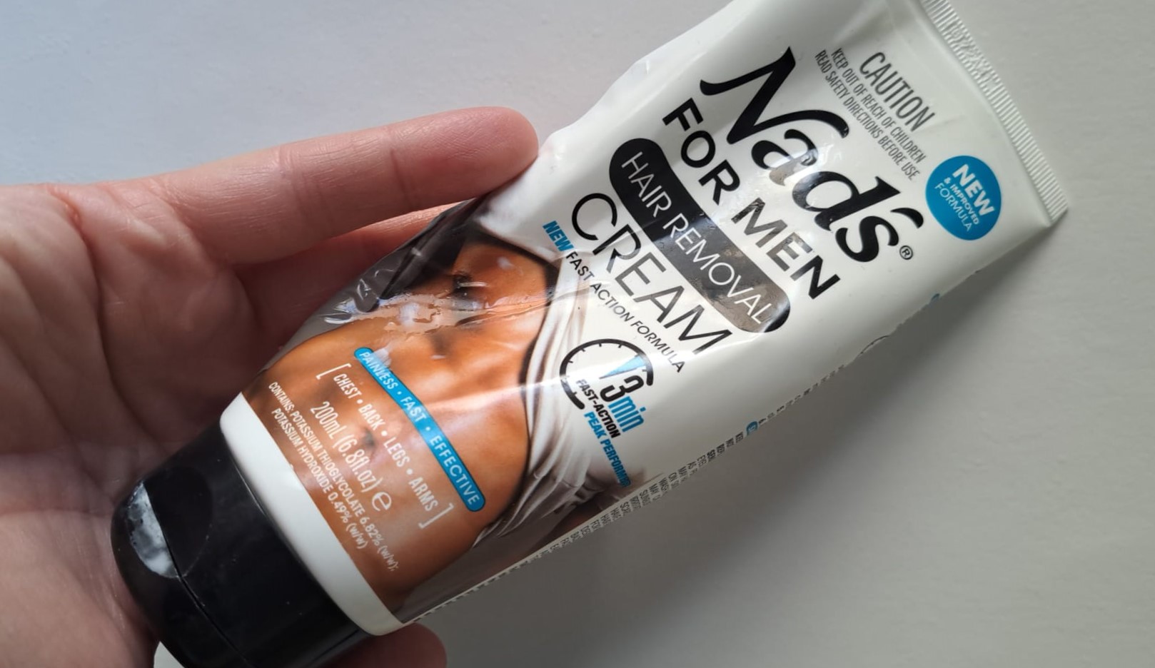 Using Nads Hair Removal Cream For De Hairing Balls A Review